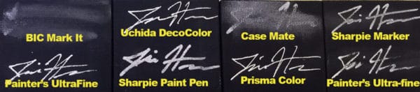 Best Marker / Pen for Signing Photographic Prints - Improve Photography