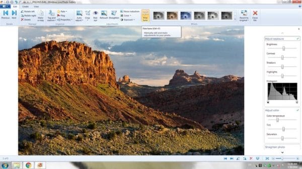 Photo Editors on a PC: Windows Photo Gallery vs five free options ...